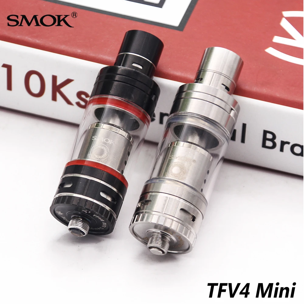 Original SMOK TFV4 Mini Atomizer 3.5ml Electronic Cigarette Vape Vaporizer V4 Mini Tank for R80 ...