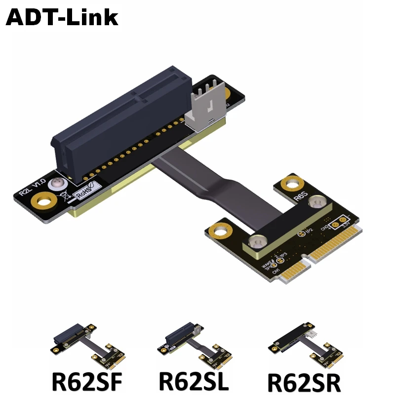 Mini PCI e mPCIe WAN WiFi a PCIe x4 PCI E 4x Riser tarjetas adaptadoras ...
