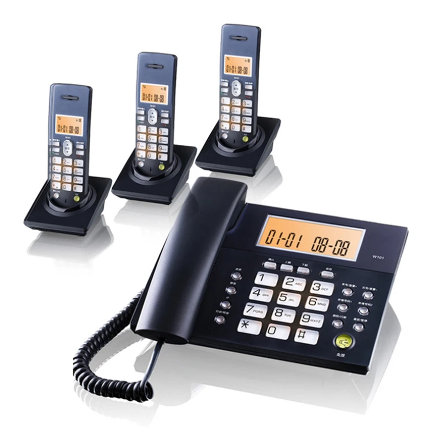 Expandable Corded/cordless Phone System With 1 Handset/base, Answering ...