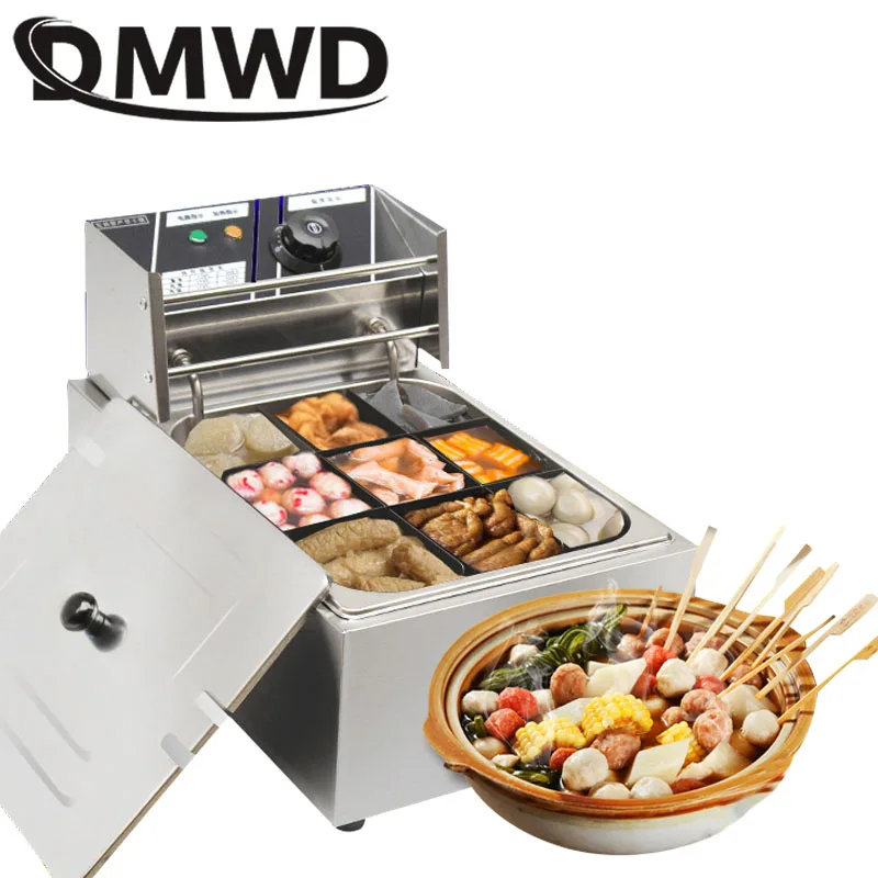 DMWD Commercial Stainless Steel Kanto Cooking Machine Spicy Hot Pot ...