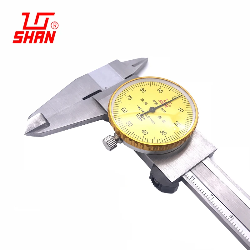 Dial calipers 0.01mm High precision stainless steel vernier with table ...