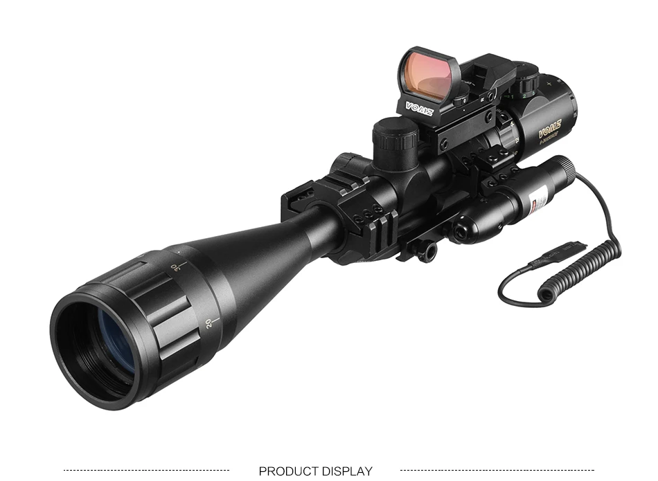 VOMZ 6-24x50 AOEG Scope Rangefinder Rifle Scope With Holographic 4 ...