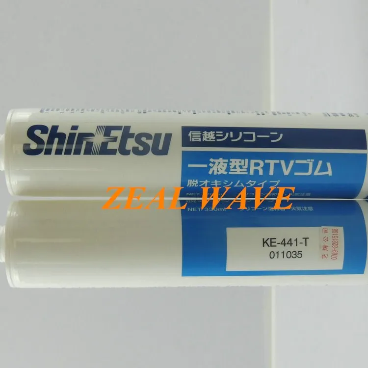 Shin-etsu Silicone KE441-T Lem Lapisan Tahan Suhu Tinggi KE-441-T Listrik Nozzle Sealant 1Can