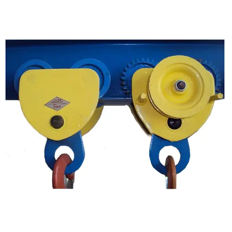 1T, Gantry crane with manual hoist and trolley movable lifting crane ...