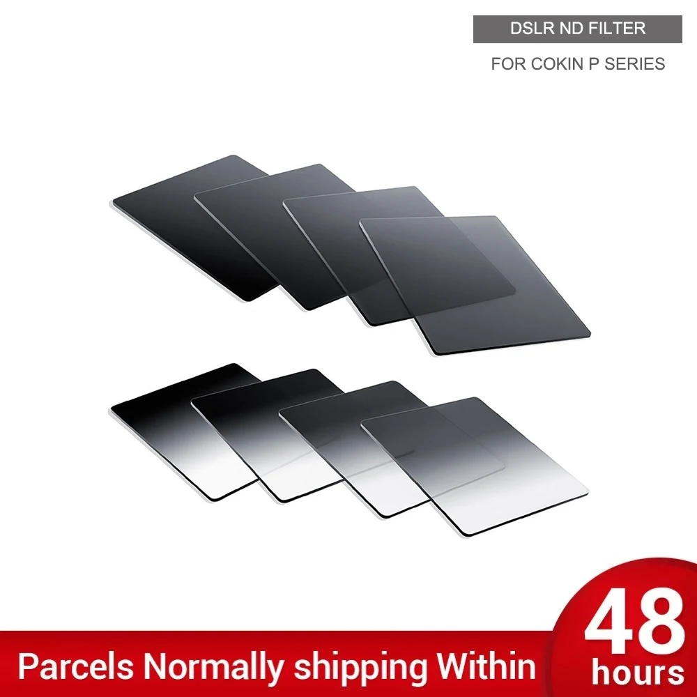 Graduated Grey Full Color Square Filter Nd Nd2 Nd4 Nd8 Nd16 Neutral ...