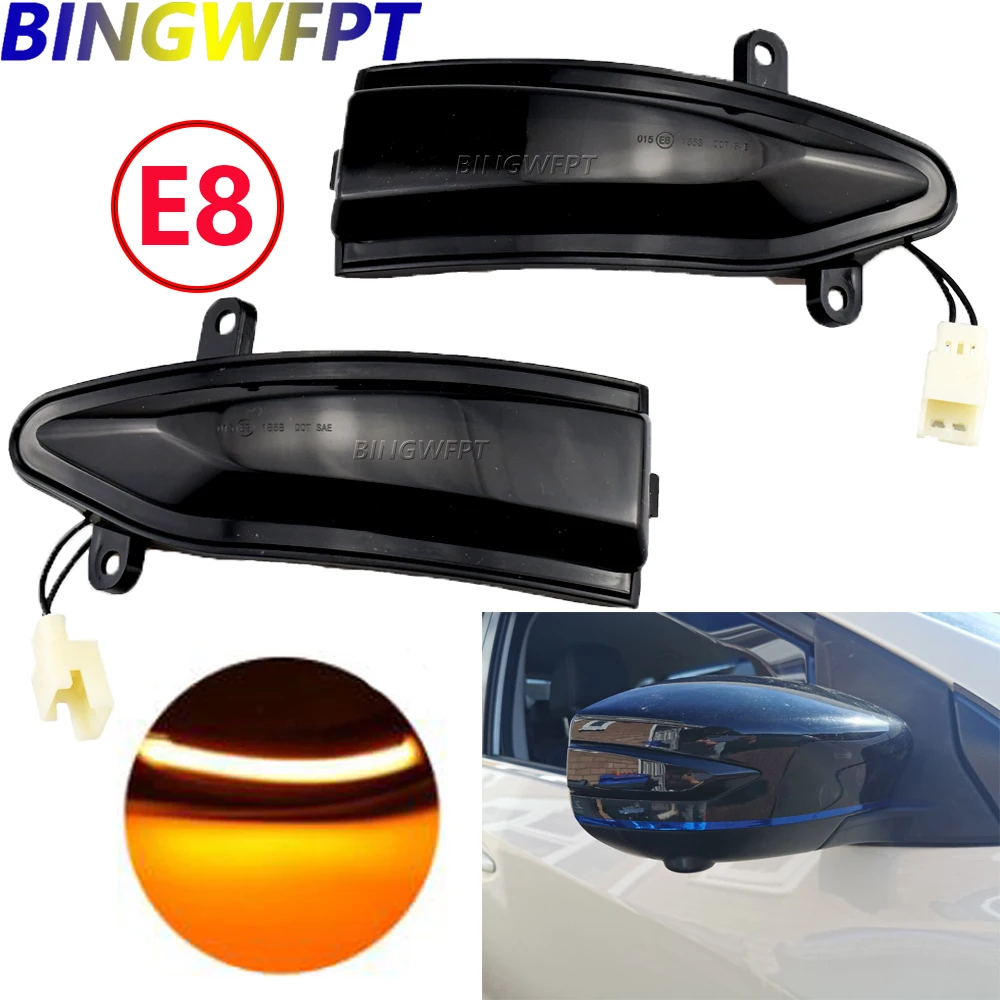 2pcs-Side-Wing-LED-Dynamic-Blinker-Turn-Signal-Light-For-Nissan-Altima ...