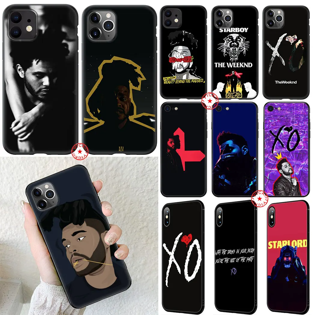 The Weeknd Soft Silicone Case For Iphone 11 Pro Xr X Xs Max 6 6s 7 8 ...