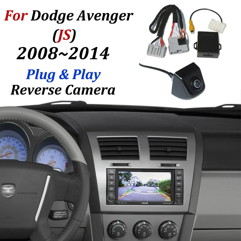 Rearview-Camera-For-Dodge-Avenger-JS-2008-2014-OEM-Screen-HD-Night ...