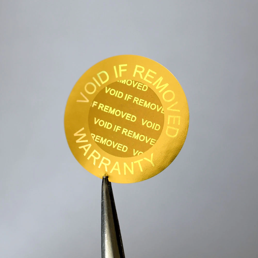 phone repair VOID IF REMOVED Warranty 8mm small security Hologram for ...