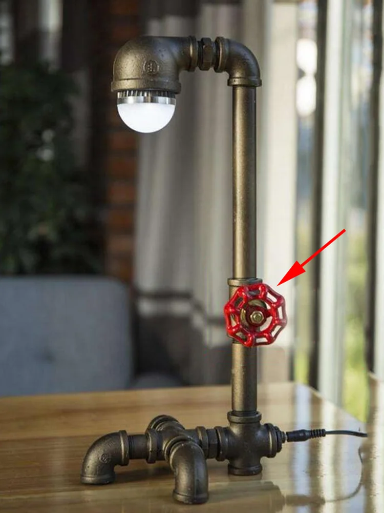 3-4-Inch-Stop-Valve-Light-Vintage-Steampunk-Switch-with-Wire-for-Water ...