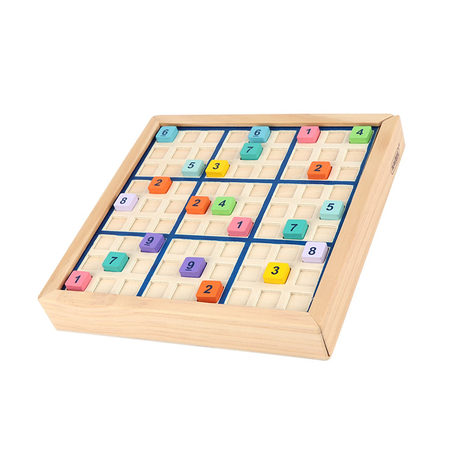 Montessori Sudoku Wooden Game | Wooden Puzzle Toys | Sudoku Board Game ...