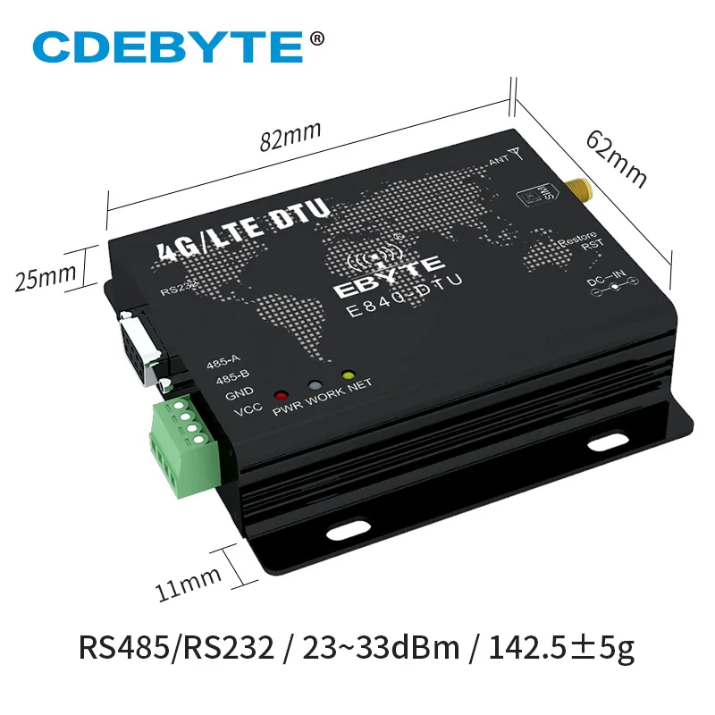 E840 DTU(4G 02E) 4G Modem Module LTE LTE FDD WCDMA GSM IoT M2M Data ...