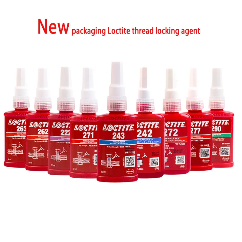 Loctite 243 222 272 Medium สกรูความแข็งแรงสูงซีลกาวป้องกันหลวม ...