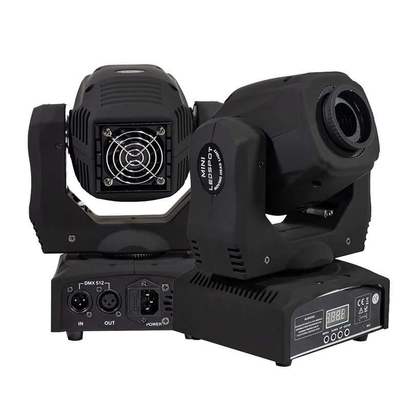 LED-Spot-60W-Moving-Head-Light-Gobo-Pattern-Rotation-Manual-Focus-With ...