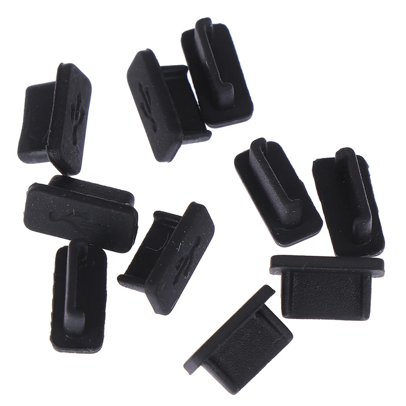 10pcs-USB-3-1-Type-C-Anti-Dust-Rubber-Dust-Plug-For-Macbook-For-Huawei ...