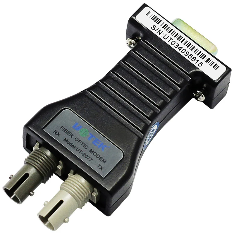 UT-2077 Passive Optical to Serial RS-232 to Fiber Optic Converter Rs232 ...