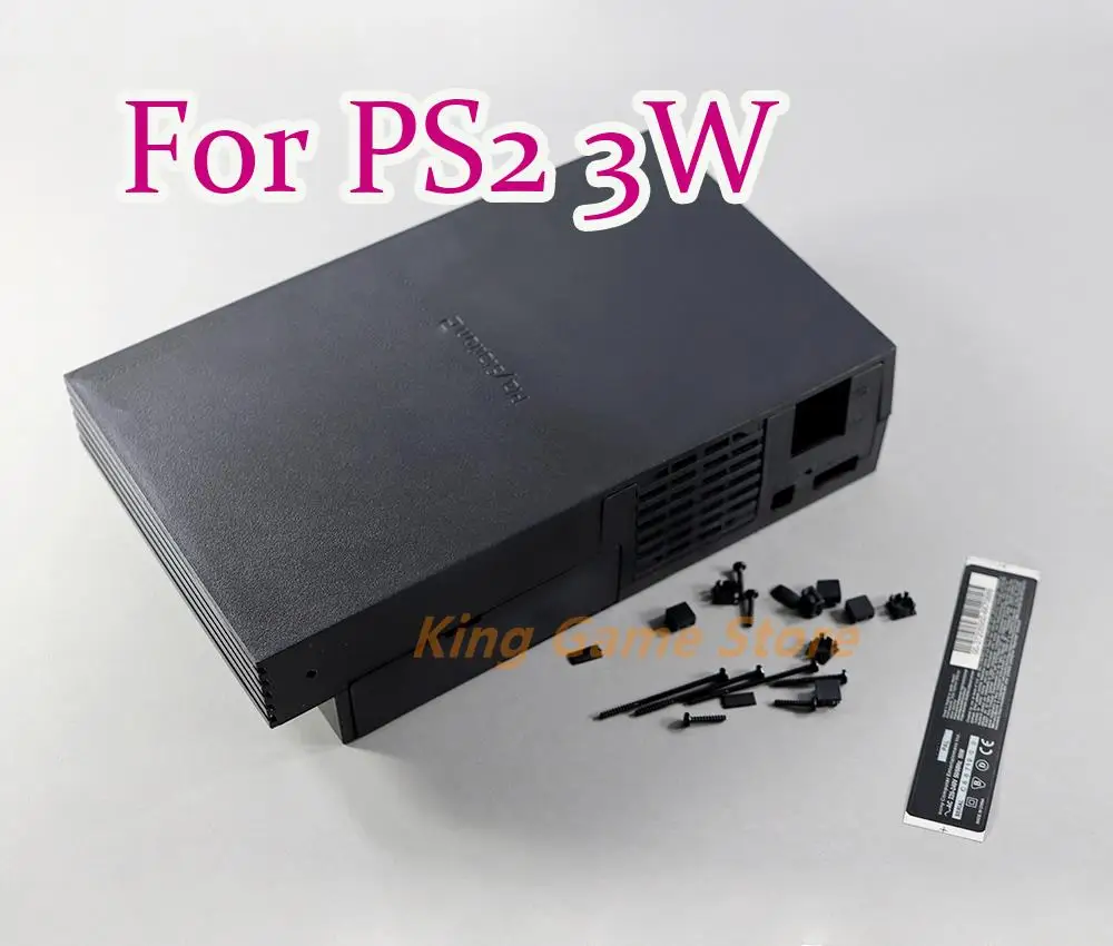 Caixa rígida completa para ps2, console capa com adesivo, peças de ...