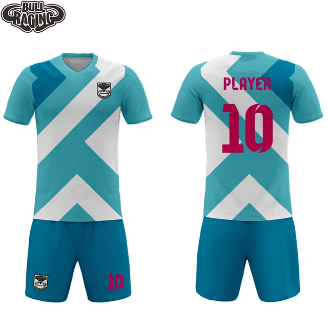 Turquoise Soccer Jerseys