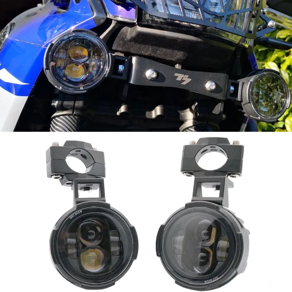 Faros delanteros universales para motocicleta, lente de proyector led ...