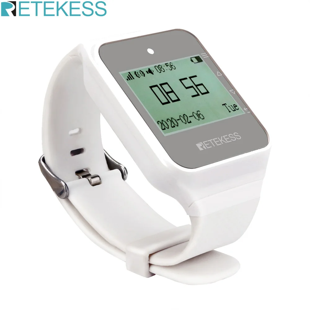 Retekess Td108 Wireless Watch Receiver Waiter Call Restaurant Pager 7 ...