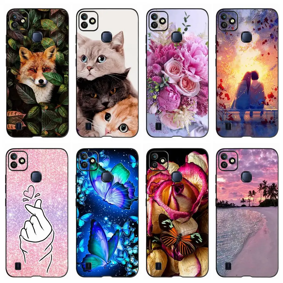 For-Infinix-Smart-HD-2021-Case-Cute-Cartoon-Cover-Soft-Silicone-Case ...