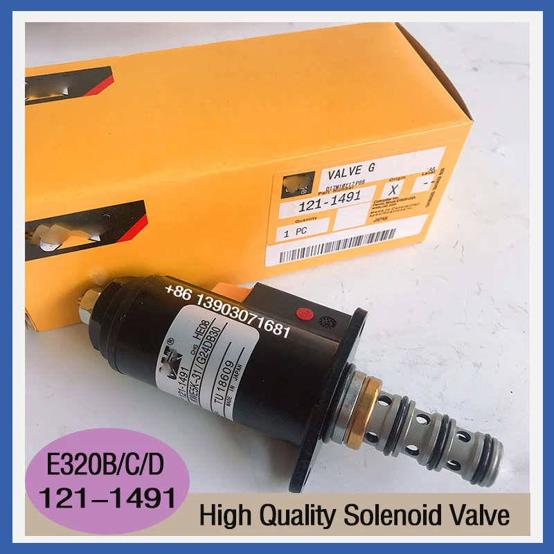 High Quality Factory Price 1211491 Solenoid Valve 121-1491 KEW5K-31/G24 ...
