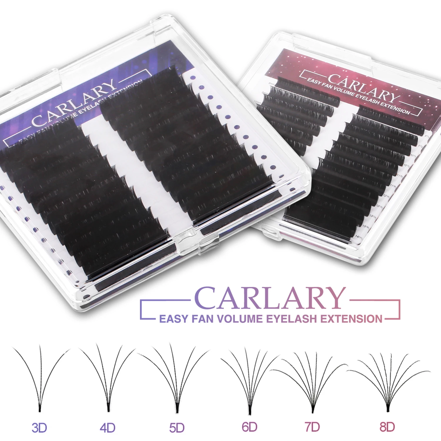 Easy-Fanning-Individual-Eyelashes-Extension-Fast-Fanning-Lashes-Easy ...