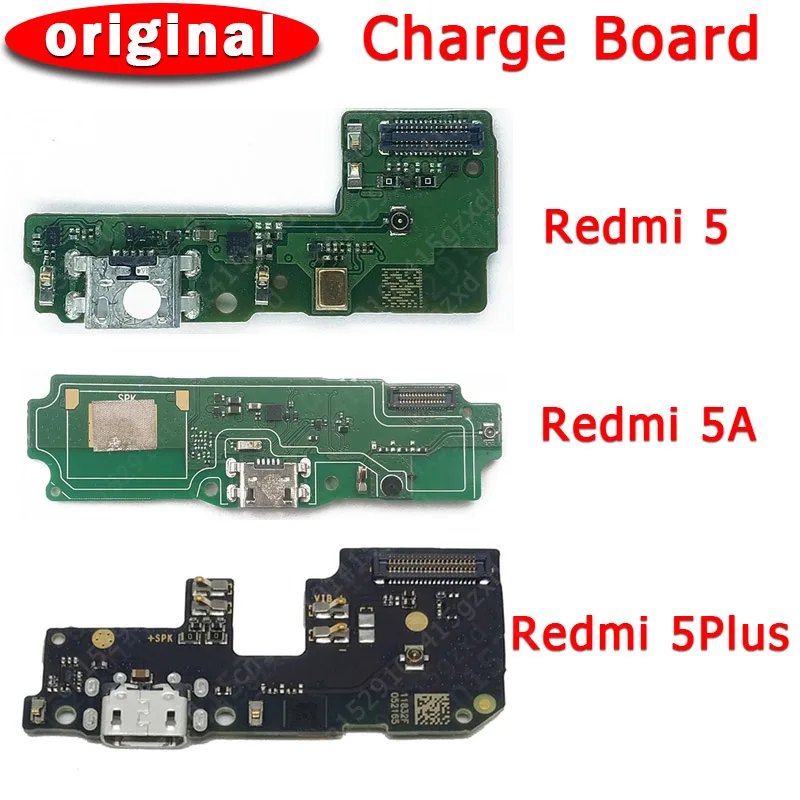 Original Usb Charge Board For Xiaomi Redmi 5 Plus 5a Charging Port Pcb ...