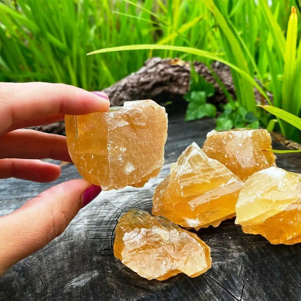 Natural Brazilian Citrine Unprocessed Citrine Rough Specimen Mineral ...