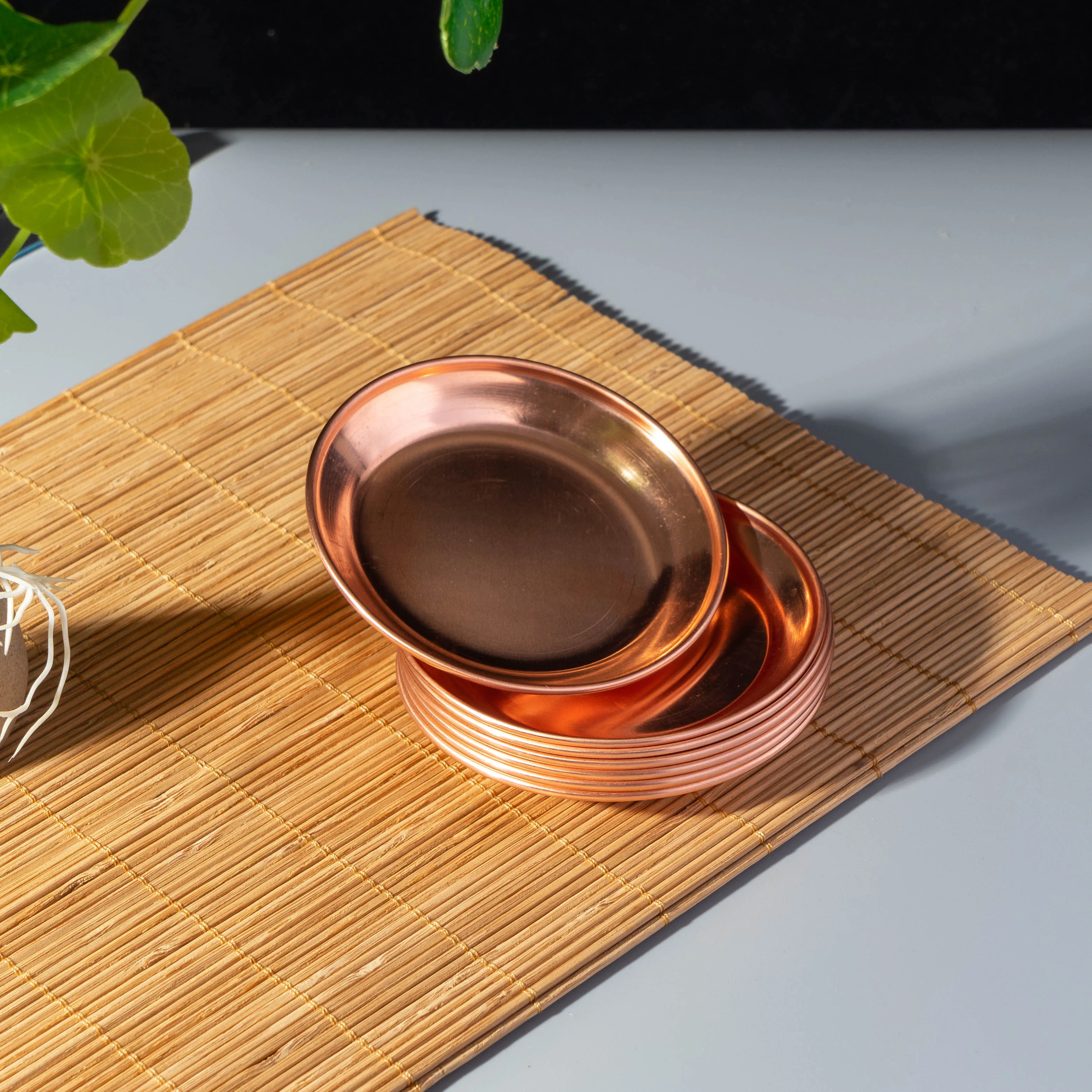 Copper-Decoration-Dish-Mini-Decoration-Trays-Decorative-Buddhist-Bowl ...