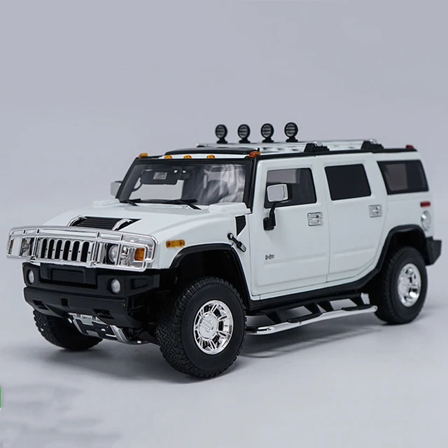 White Hummer H3 Toy