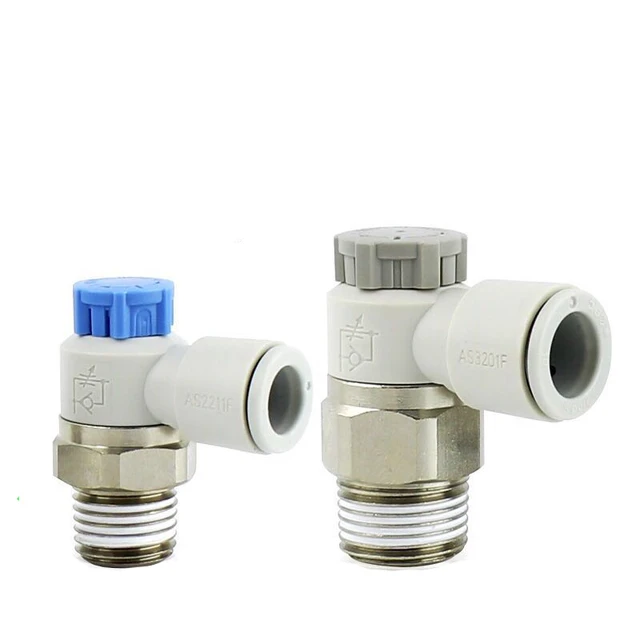 Smc Flow Control Valve, 5/16 In Tube, 1/8 In, 48% OFF