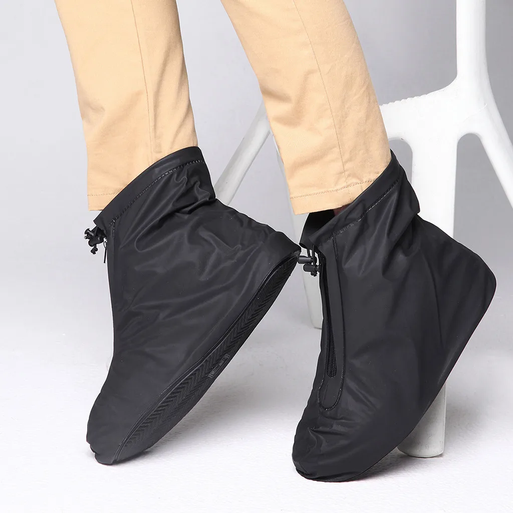 Rain Shoes Covers Waterproof Reusable Rain Boots Covers Unisex Anti ...