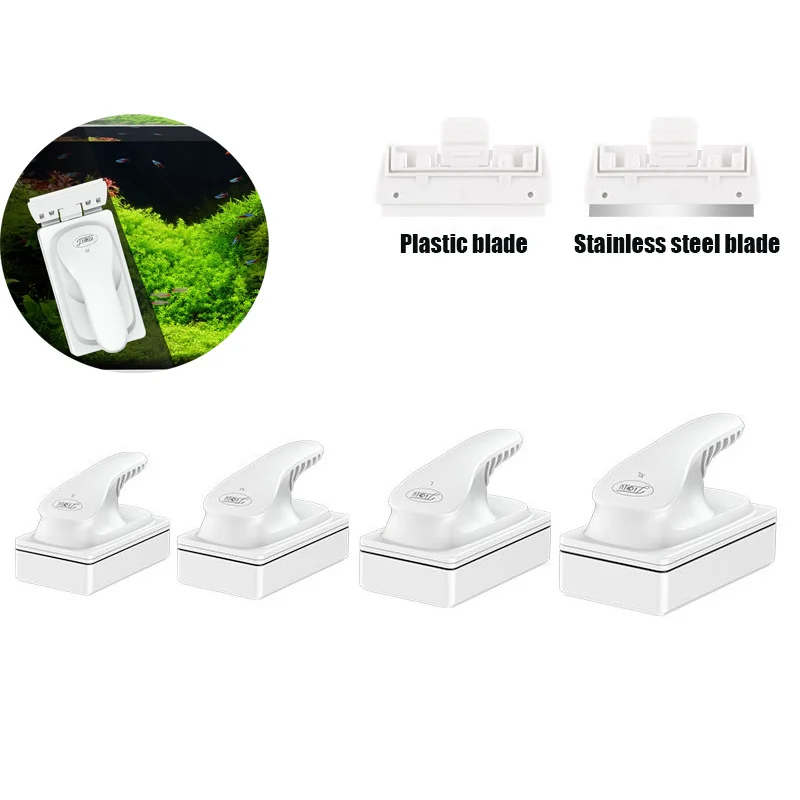 Strong Magnetic Aquarium Cleaner Glass Brush Fish Tank Cleaning Fish ...