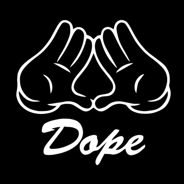 Mickey Mouse Dope Hands Logo