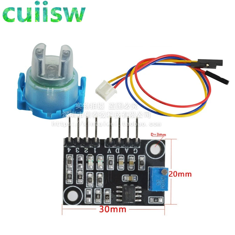 10pcs-Turbidity-Sensor-Suspended-Turbidity-Value-Detection-Module-Kit ...