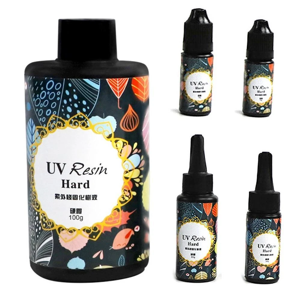 Faux Crystal Hard UV Resin Jewelry Making Epoxies Clear Ultraviolet ...