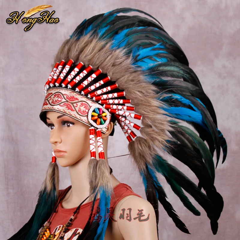 Indian Feather Headband