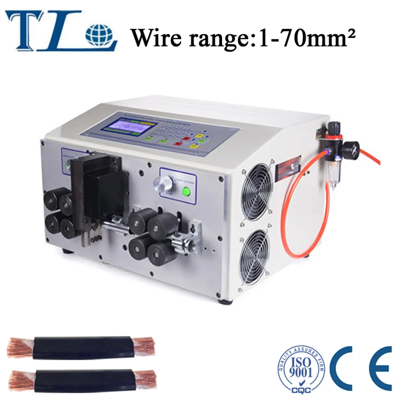 computer automatic wire stripping machine SWT508 MAX2 and wire cutting ...