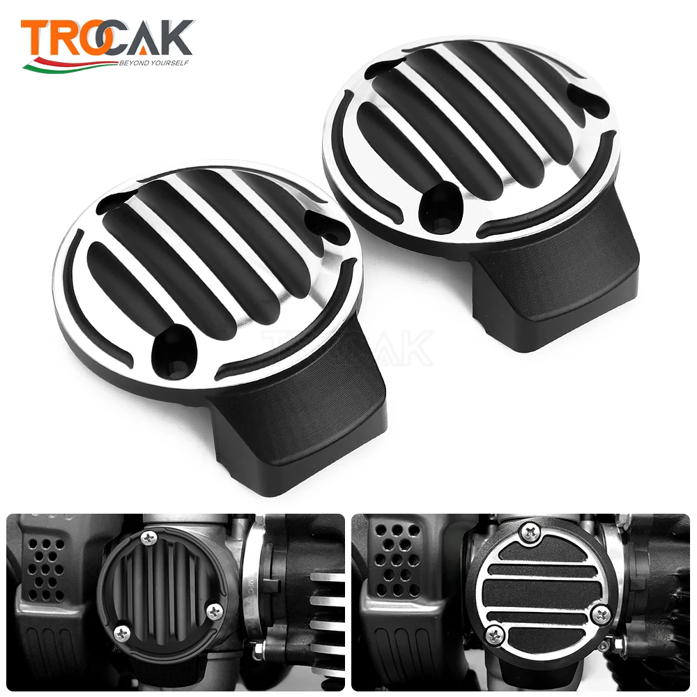 Ribbed-Throttle-Body-Covers-Kit-For-Triumph-Bonneville-Bobber-Thruxton ...