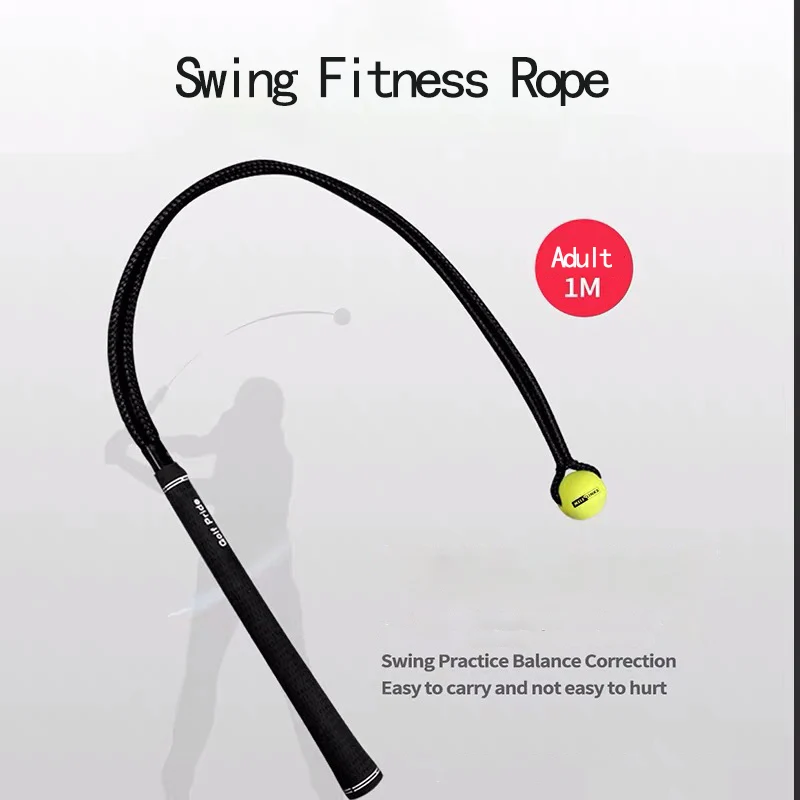 Golf Swing Rope Strength Trainer Beginner Training Accessories Warm-up ...