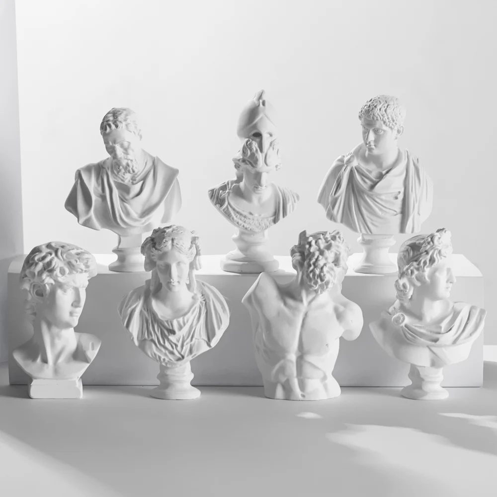 Mini Plaster Statue Greek Mythology Celebrities Famous Sculpture ...