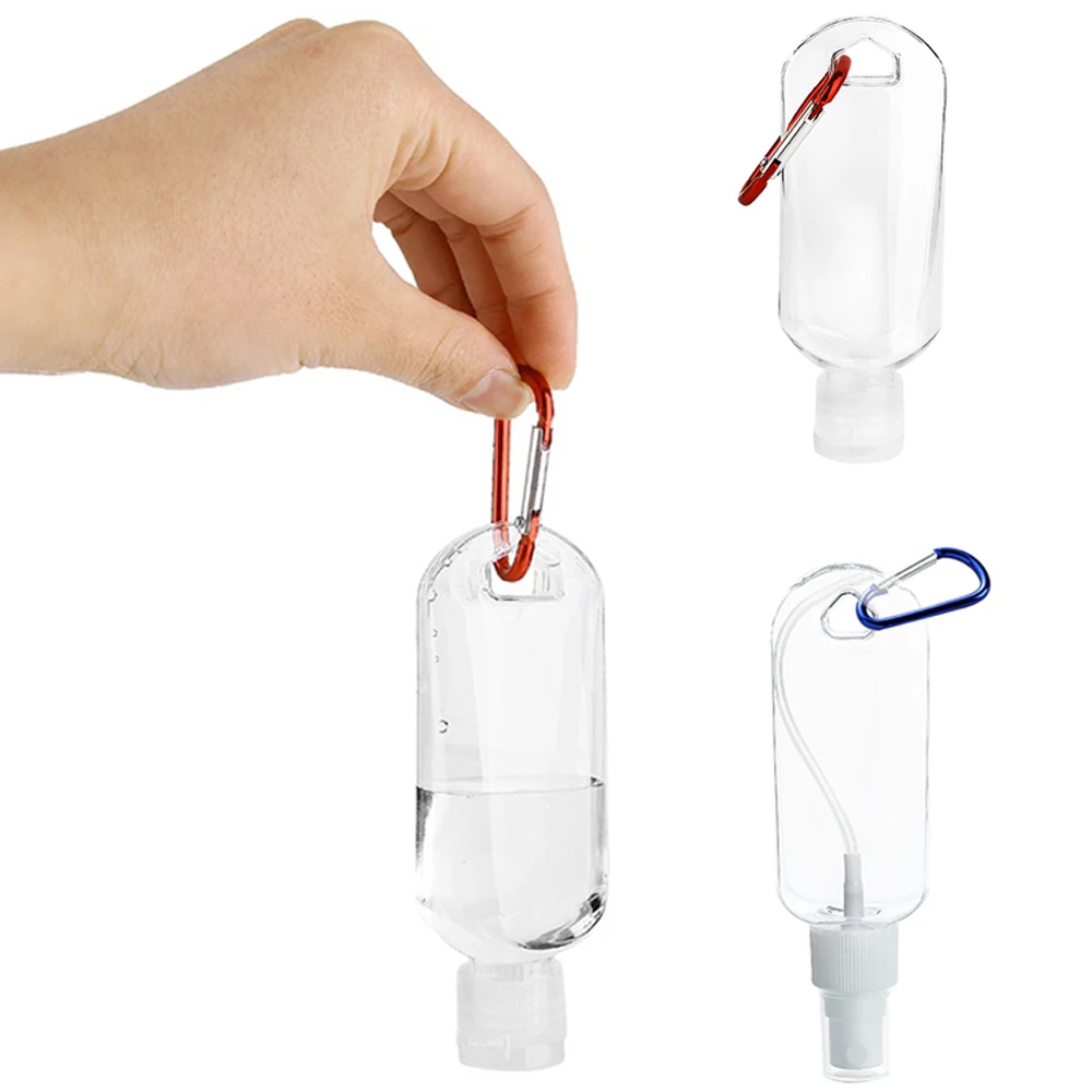 1pc 30ml 50ml Reusable Portable Mini Size Alcohol Spray Bottle Hand ...