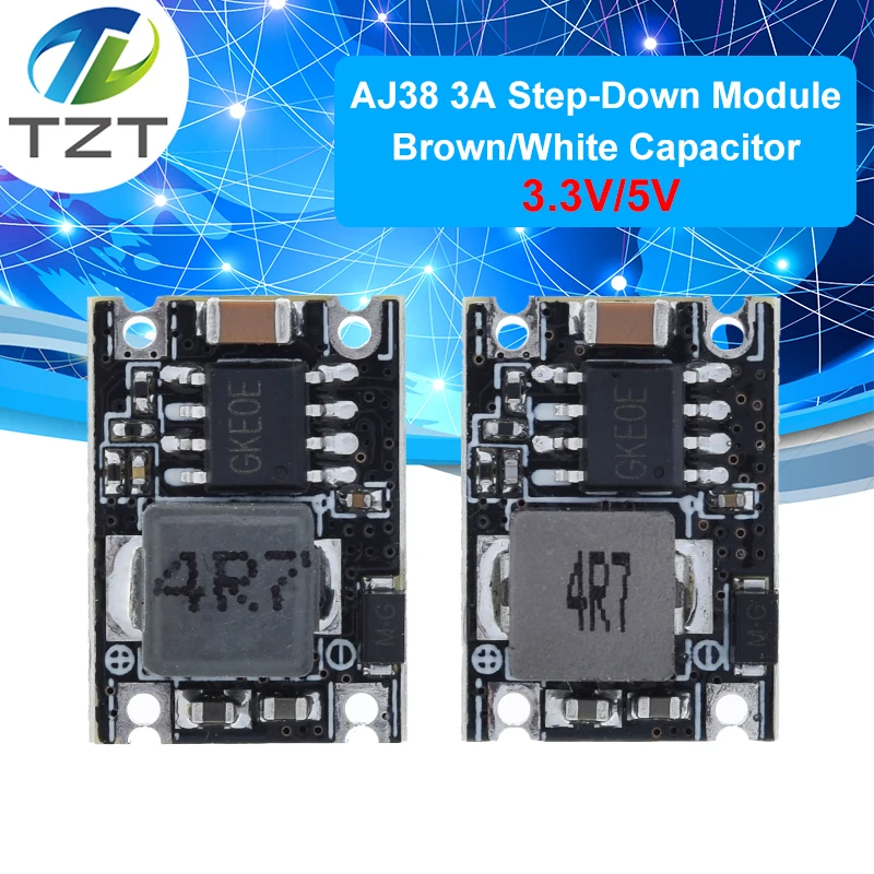 CN3903 3A Mini DC-DC Buck Step Down Converter Board Module 5V-30V to 3 ...