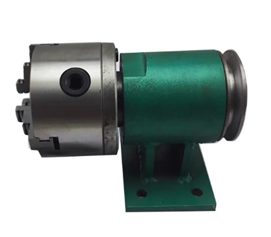 80/100 Lathe Spindle Assembly with Flange Connection Plate Transition ...