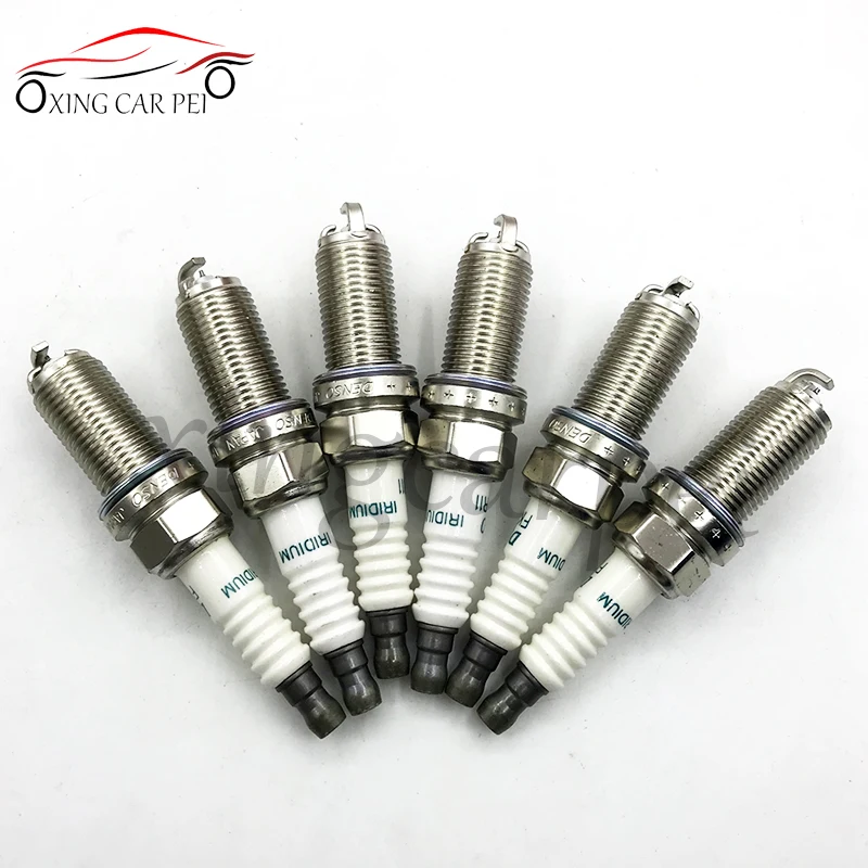 6pcs 90919-01249 FK20HBR11 Iridium Spark Plug For TOYOTA CROWN GRS18 ...