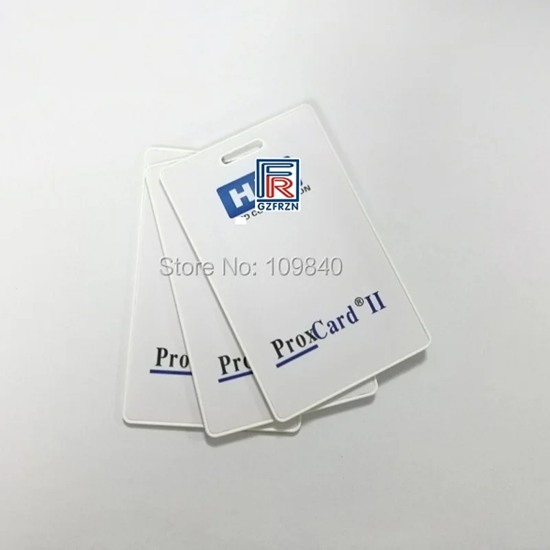 125khz Smart ISO Prox II H I D Cards for access control system ...
