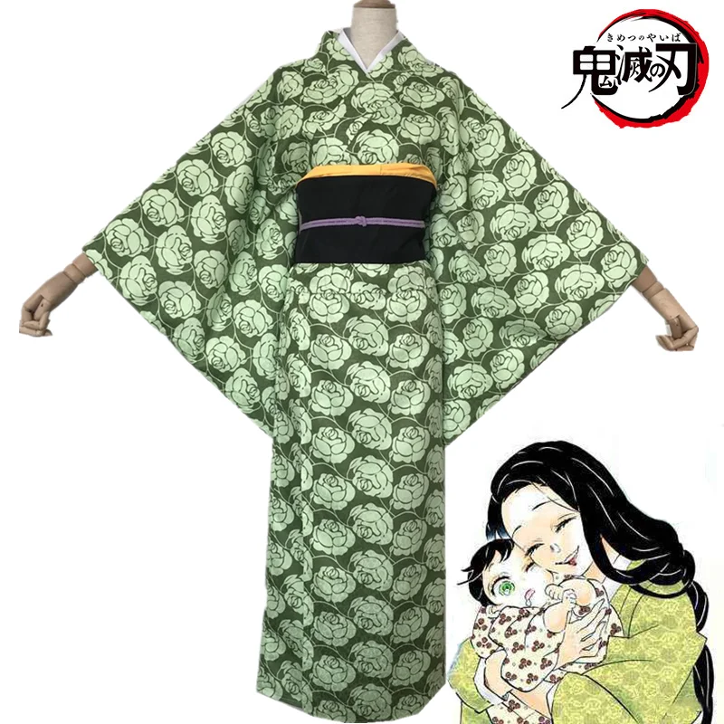 Demon Slayer:kimetsu No Yaiba Hashibira Inosuke Mother Kotoha Kimono ...