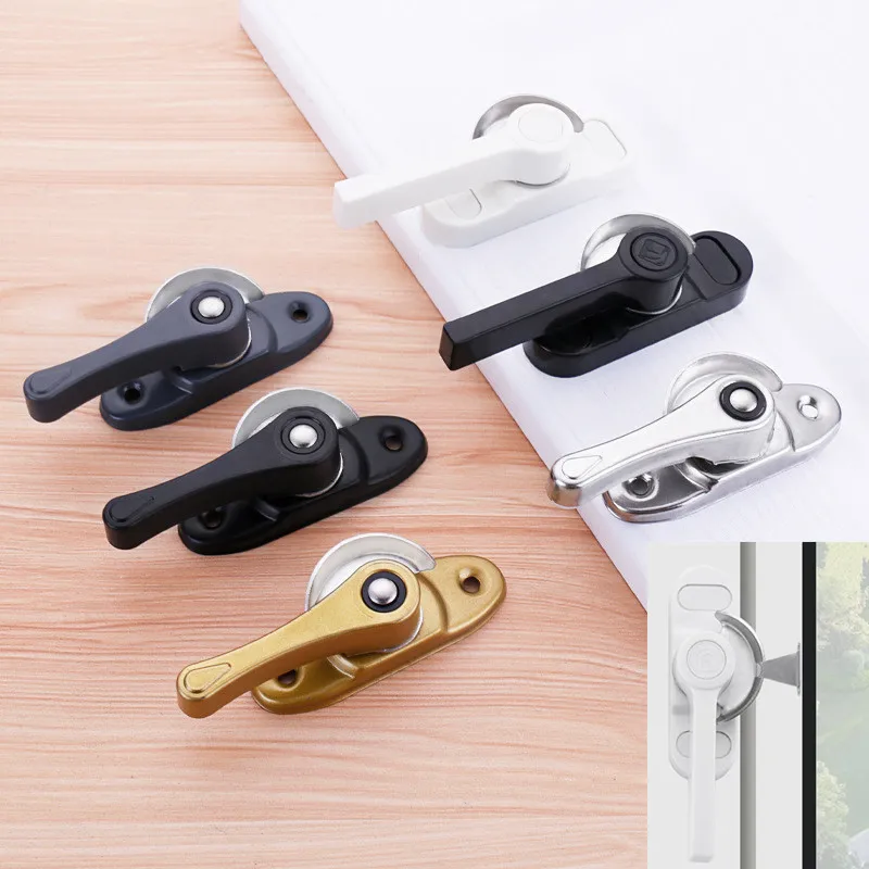 1pcs Home Child Security Door Window Hasp Latch Plastic Steel Universal ...