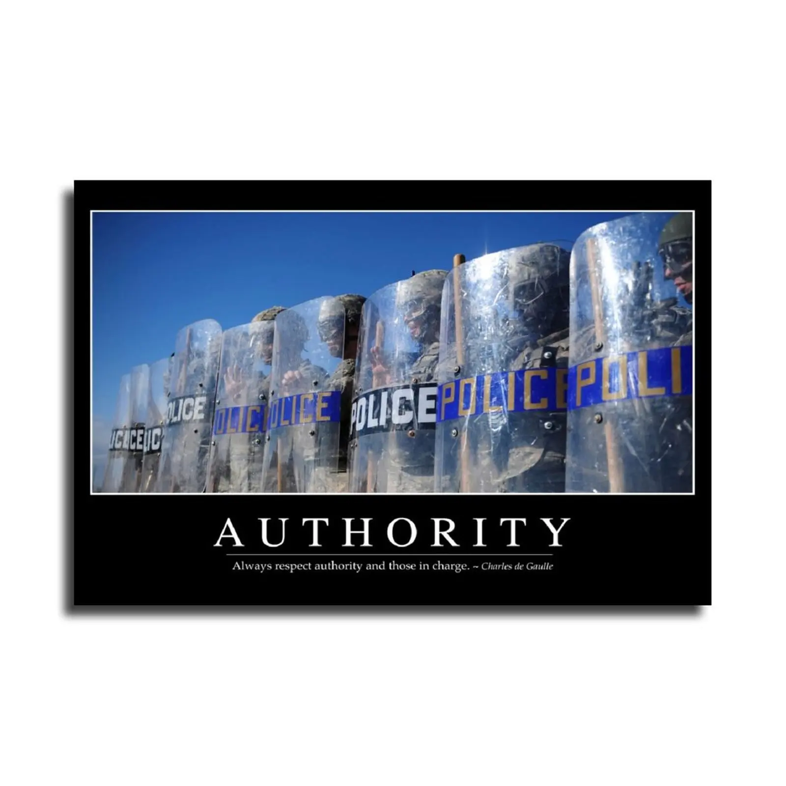 Authority Motivational Canvas Art Poster and Wall Art Picture Print ...